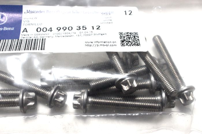0049903512 | スクリュー / ボルト (1本) | メルセデスベンツ